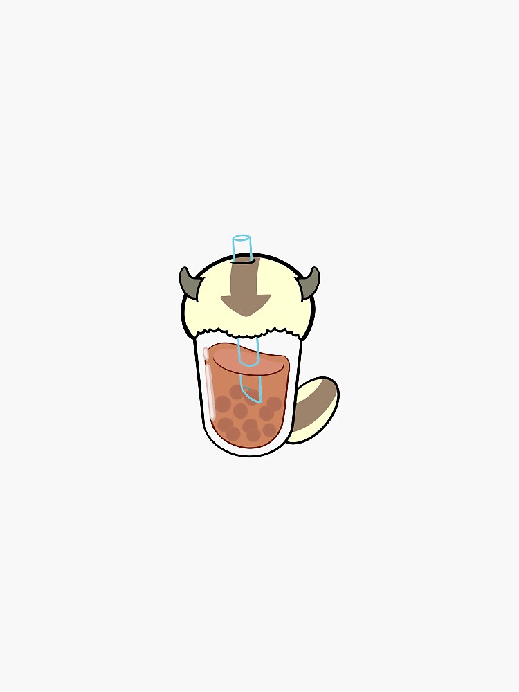 "Appa Boba" Sticker for Sale by doodlesbychens | Redbubble