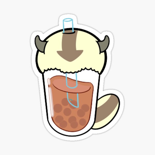 "Appa Boba" Sticker for Sale by doodlesbychens | Redbubble