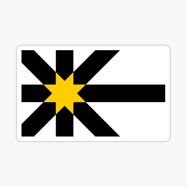 "Flag of County Sutherland, Scotland" Sticker for Sale by Shav | Redbubble