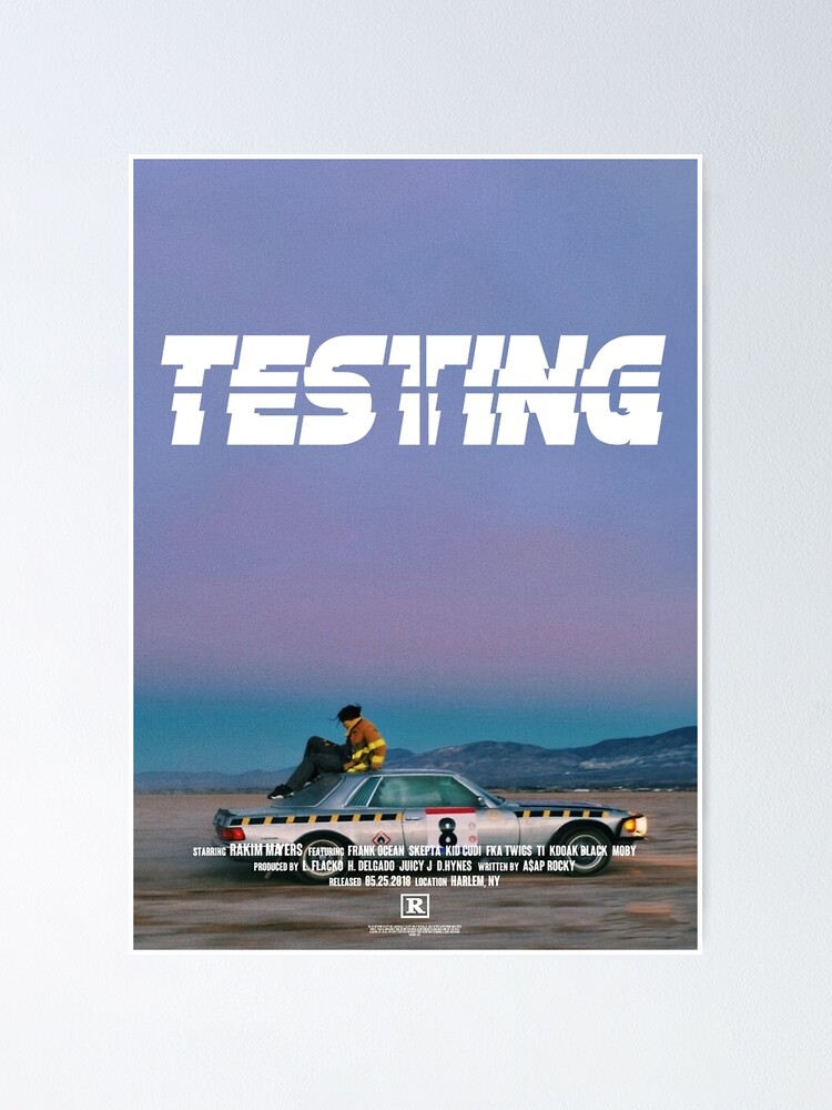 "Testing" Poster by joseeccarrolll | Redbubble