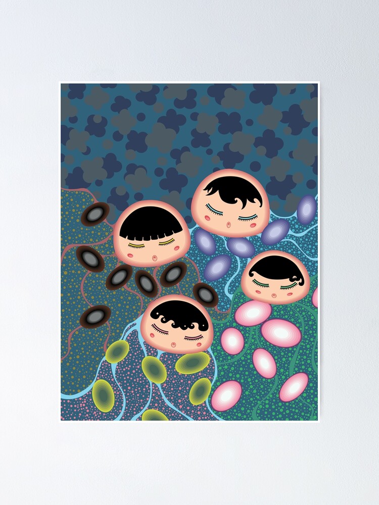"Cnidaria Siblings" Poster for Sale by jeongbae | Redbubble