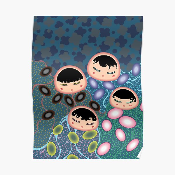 "Cnidaria Siblings" Poster for Sale by jeongbae | Redbubble