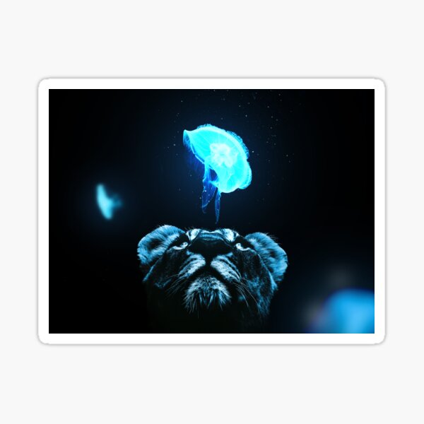 "World of Luminescence" Sticker for Sale by Reinies2k | Redbubble