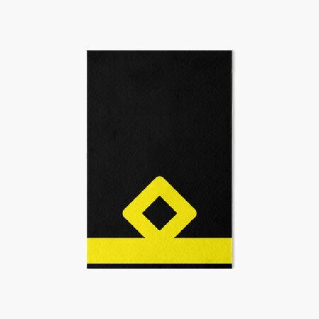"Third Mate Epaullets Maritime Hierarchy, Black. Diamond. Rhombus." Art ...