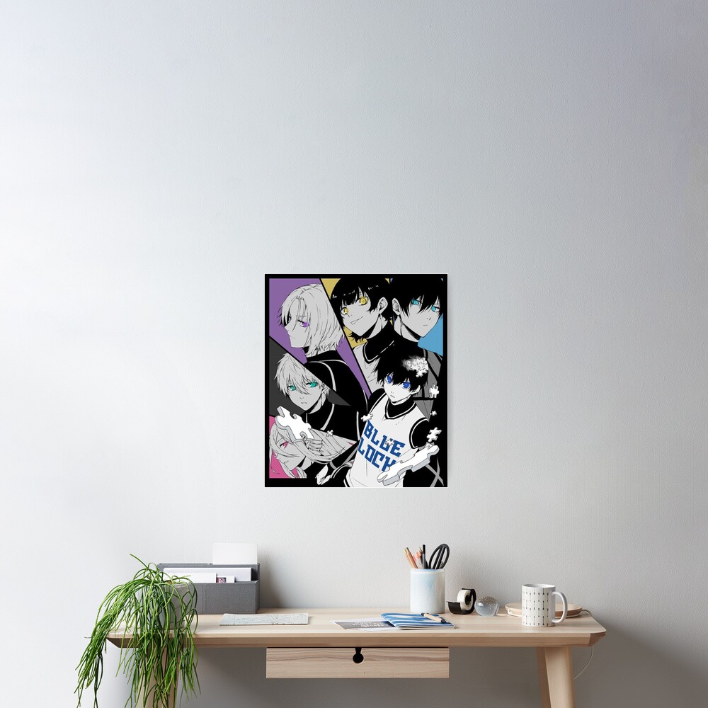 "blue lock isagi " Sticker by AMercurius | Redbubble