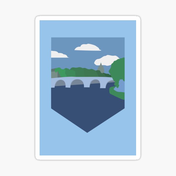 " minimalist bridge" Sticker for Sale by FelixHalf | Redbubble