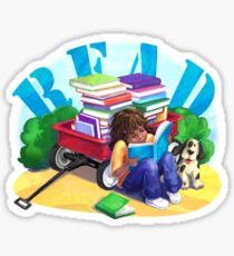 Stack of Books: Stickers | Redbubble