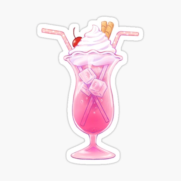 "Ice cream soda" Sticker by marinazapfan | Redbubble