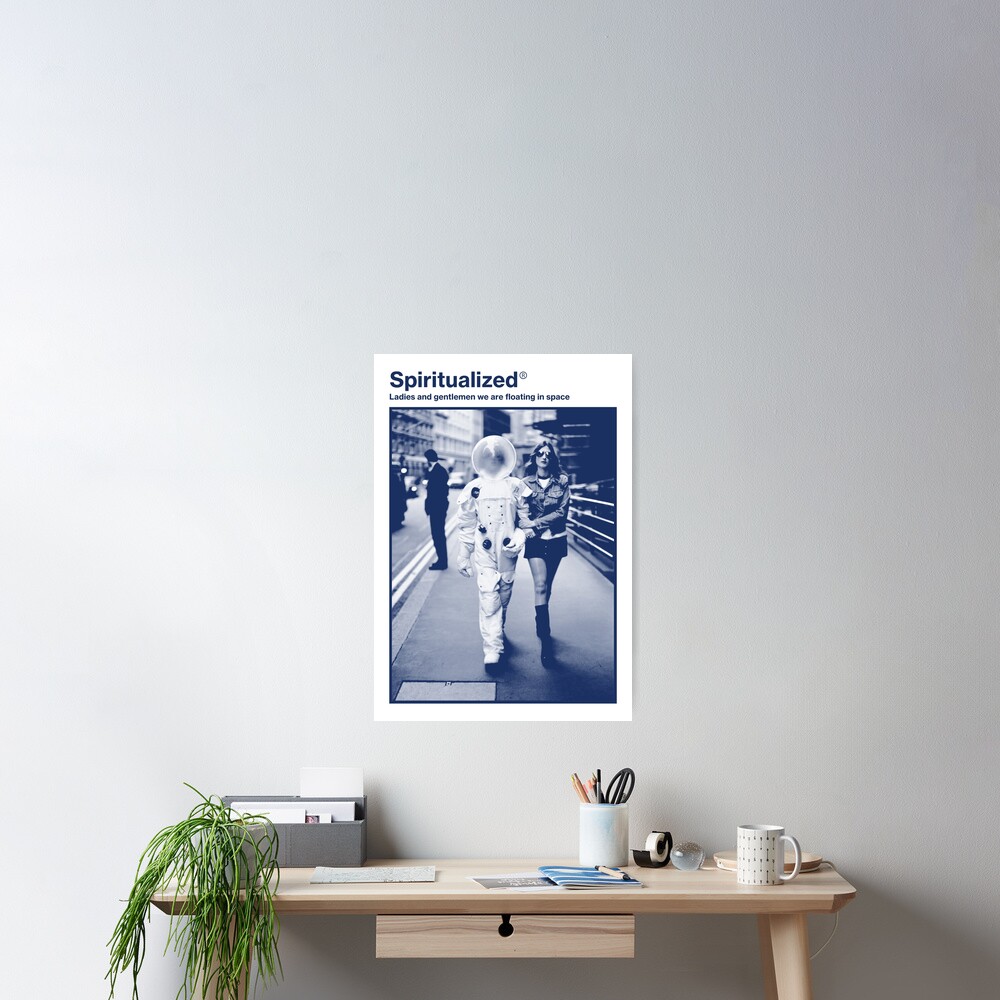 "Spiritualized // Jason Spaceman" Poster for Sale by Arvillaino | Redbubble