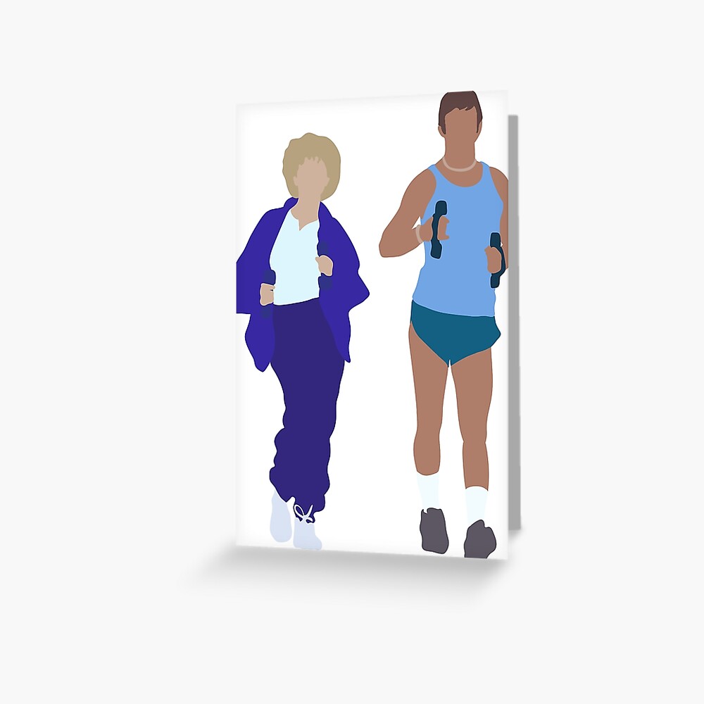 "kath and kel power walking" Greeting Card by evcharles | Redbubble