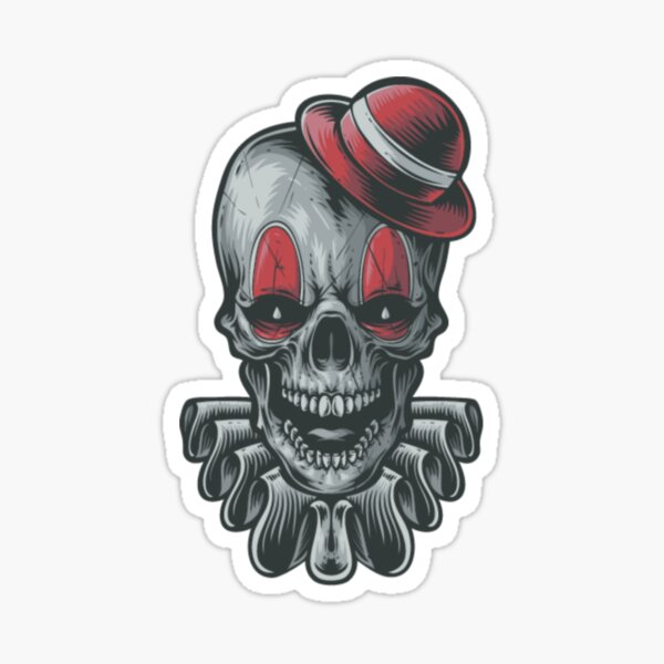 "Smiling Skeleton Skull" Sticker for Sale by Nosie1234 | Redbubble