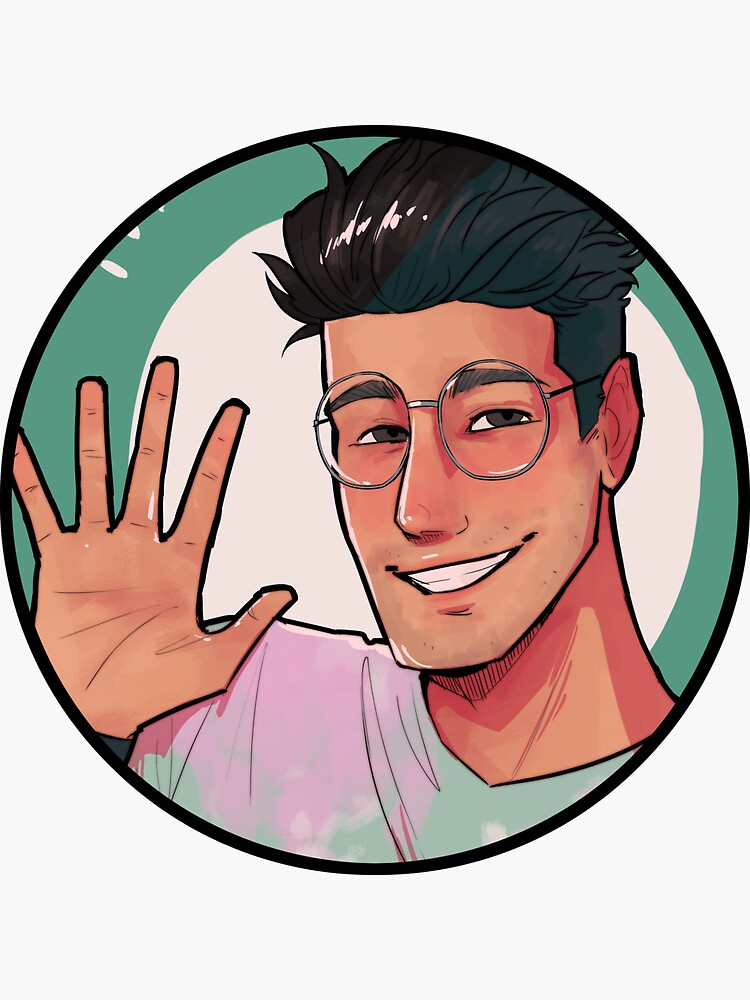 "Ted Nivison " Sticker for Sale by PhoebeLeigh | Redbubble