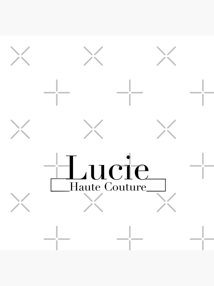 "Lucie Haute Couture logo" Art Print for Sale by cococloud | Redbubble