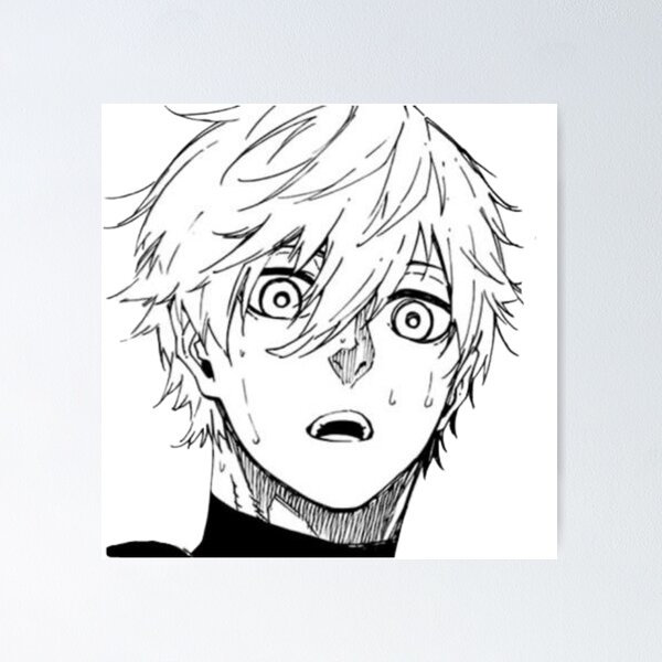 "nagi seishiro blue lock" Poster by AMercurius | Redbubble