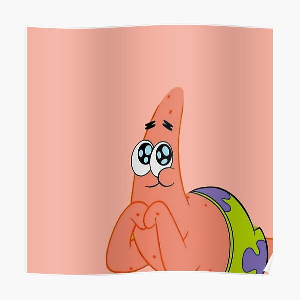 "Patrick Star" Poster by Soulifeson1 | Redbubble