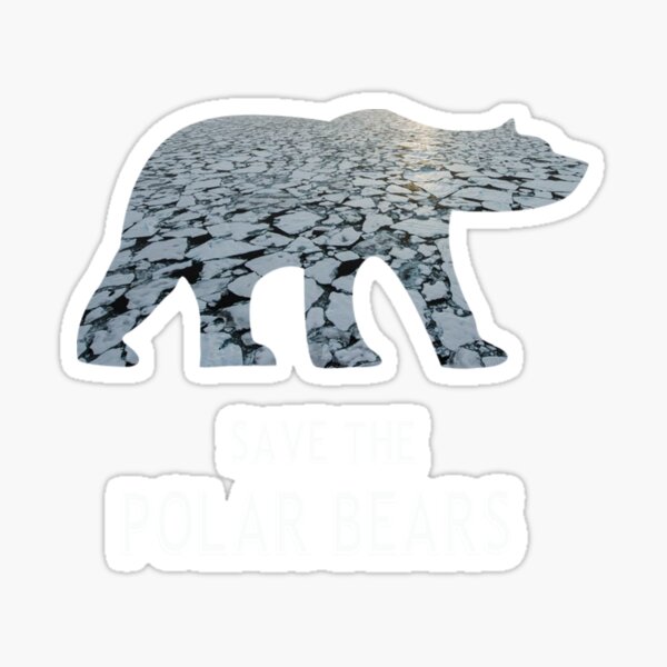 "Save the Polar Bears Ice Effect Save the Arctic Animals Earth Day ...
