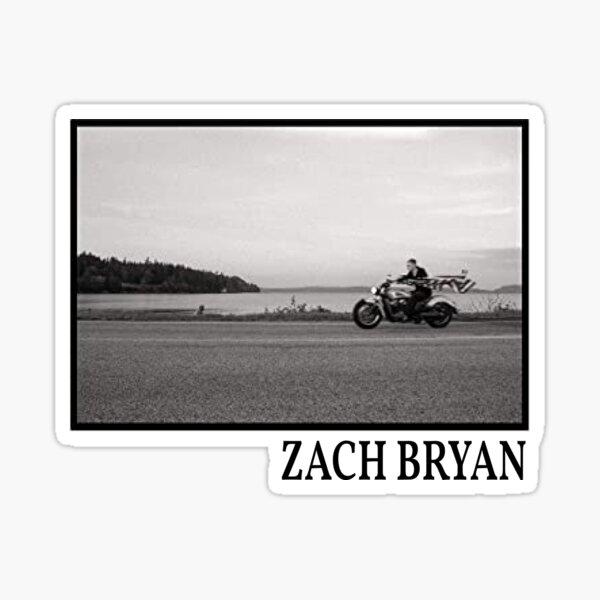 "zach bryan" Sticker for Sale by ZORO33 | Redbubble