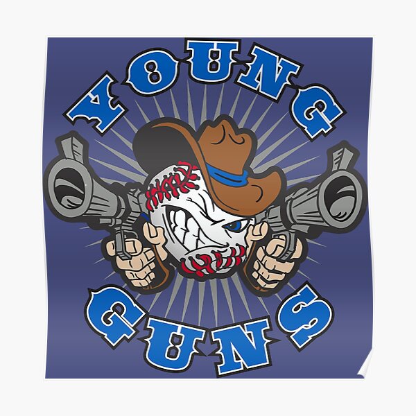 "Young Guns Baseball Logo" Poster by DavidAyala | Redbubble