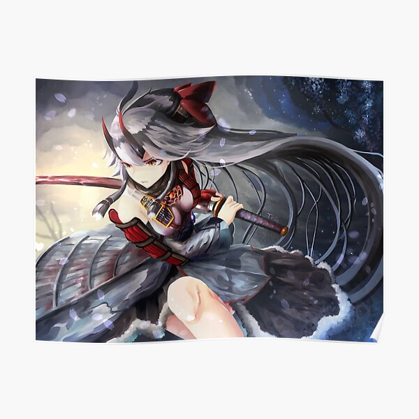 "Tomoe Gozen - FGO !" Poster for Sale by TeGo-Art | Redbubble