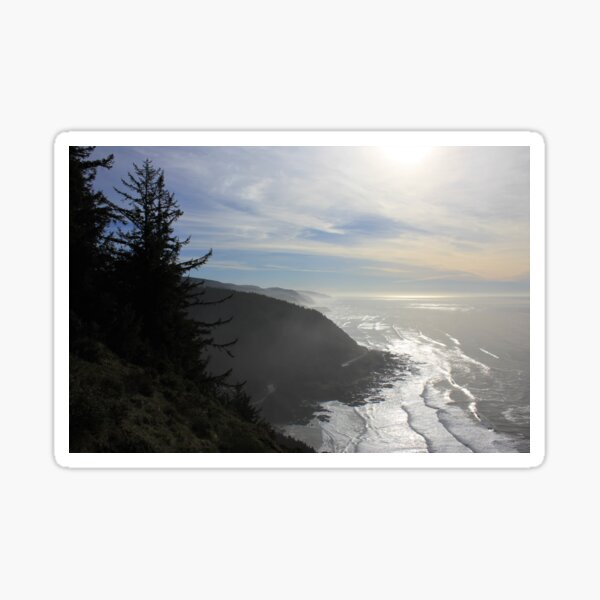 "Oregon Coast" Sticker for Sale by zach-auerbach | Redbubble