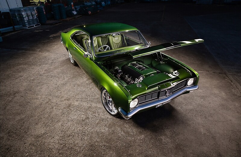 "Dean Rickard's 1969 HT Holden Monaro GTS" by HoskingInd | Redbubble