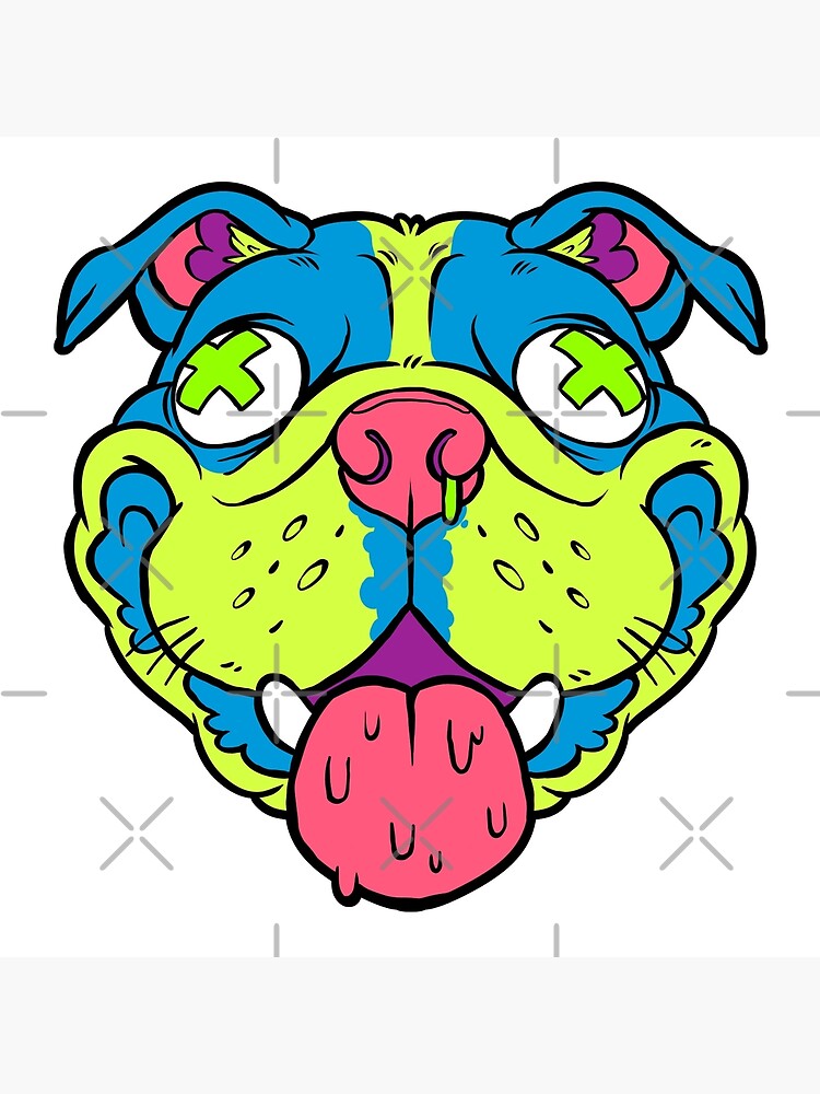 Lámina metálica «DEDseries - Bulldog Inglés» de dedfox | Redbubble