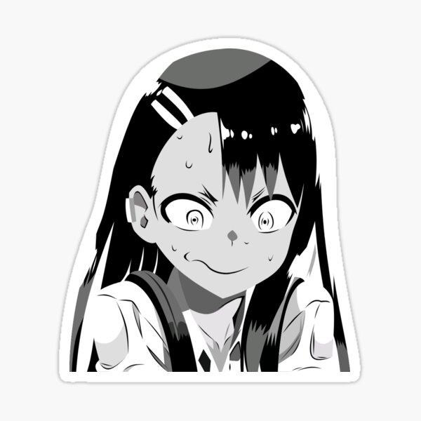 "Nagatoro " Sticker by M1J1 | Redbubble