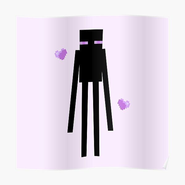 "enderman " Poster for Sale by skgallery | Redbubble