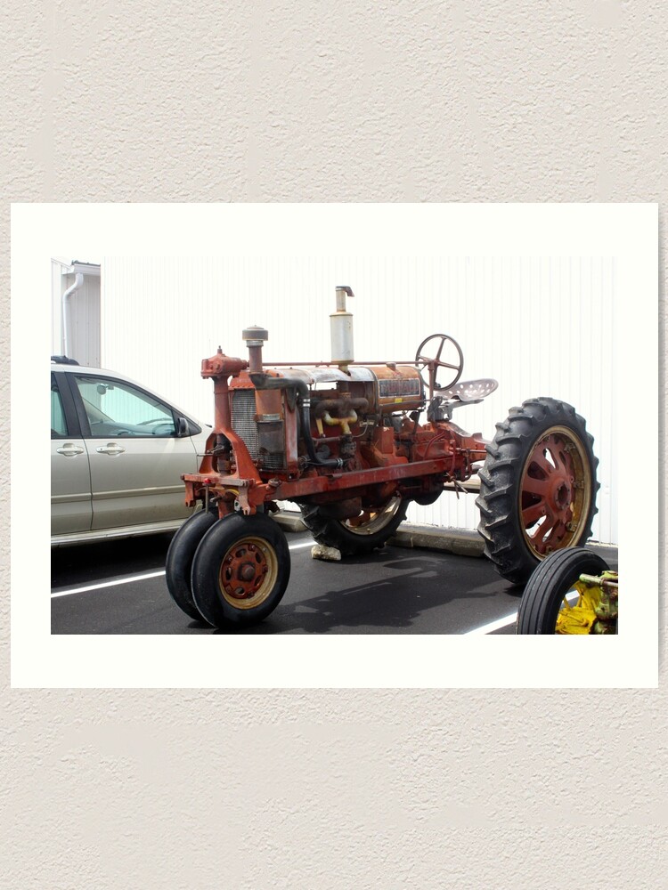 "VINTAGE FARMALL TRACTOR" Art Print by MOROSE112 | Redbubble