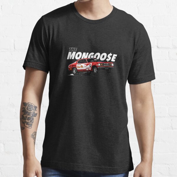"The mongoose tom McEwen drag race" Essential T-Shirt for Sale by ...