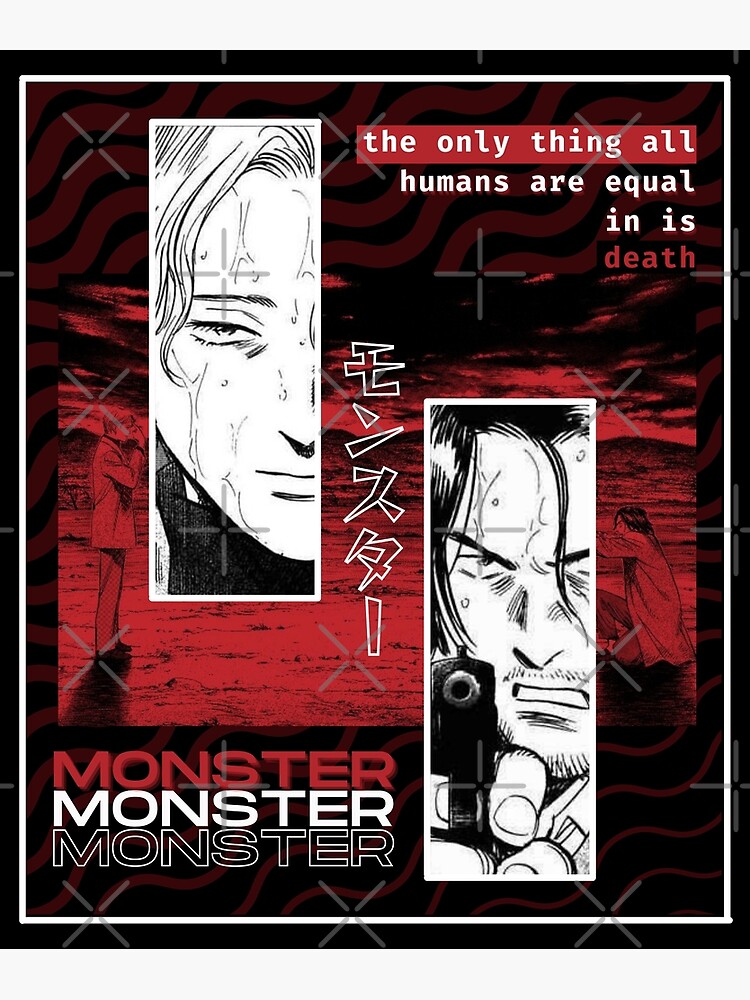 "Monster Johan & Tenma " Poster for Sale by ts2gamer22 | Redbubble