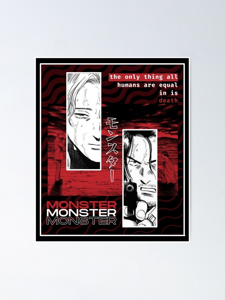 "Monster Johan & Tenma " Poster for Sale by OtakuMan Shop | Redbubble