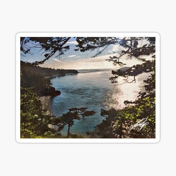 "On the lookout from the outlook" Sticker by csternfels | Redbubble