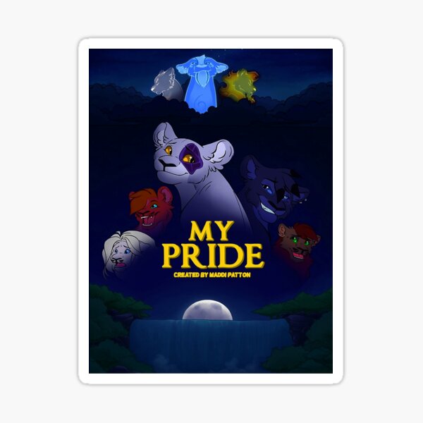 "My Pride Series Poster" Sticker for Sale by CALDEWOOD | Redbubble