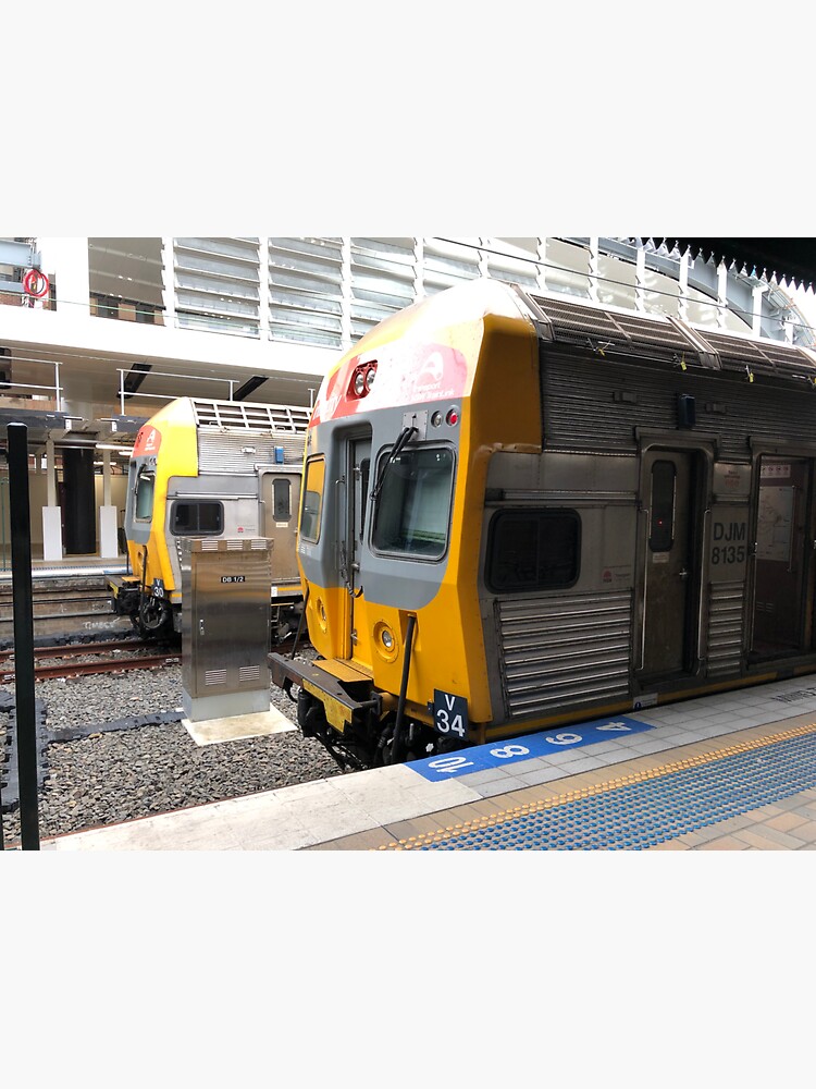 "NSW TrainLink InterCity V Set at Central Station" Sticker for Sale by ...