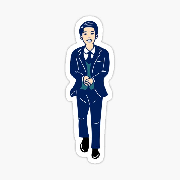 "Kkangpae - Korean Mafia" Sticker by atihca | Redbubble