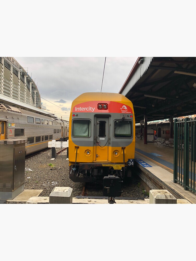 "NSW TrainLink InterCity V Set at Central Station" Sticker for Sale by ...