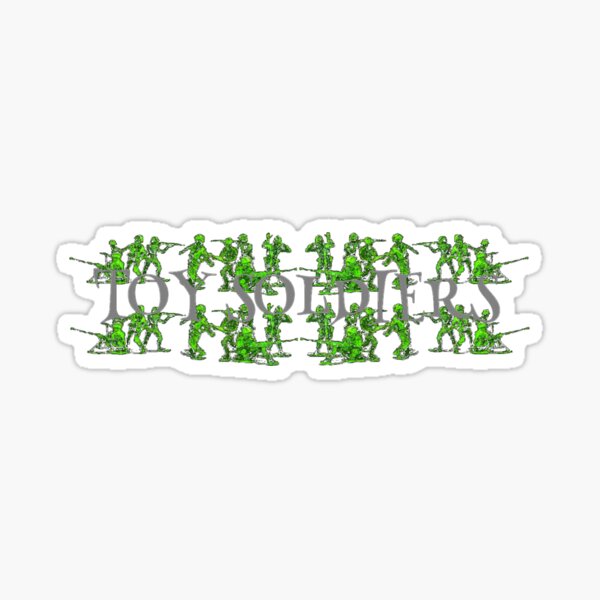 "Toy Soldiers, t-shirts, stickers, masks" Sticker for Sale by UEGear ...