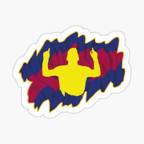 "Goal by lionel banderin" Sticker by Jonaplazas | Redbubble