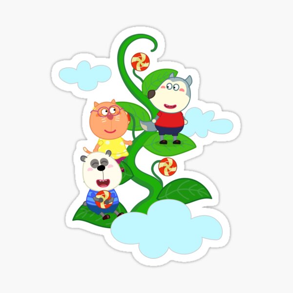 Wolfoo Stickers | Redbubble