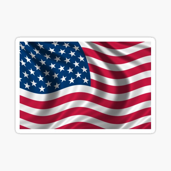 "USA | UNITED STATES FLAG" Sticker by IVYKTOR | Redbubble