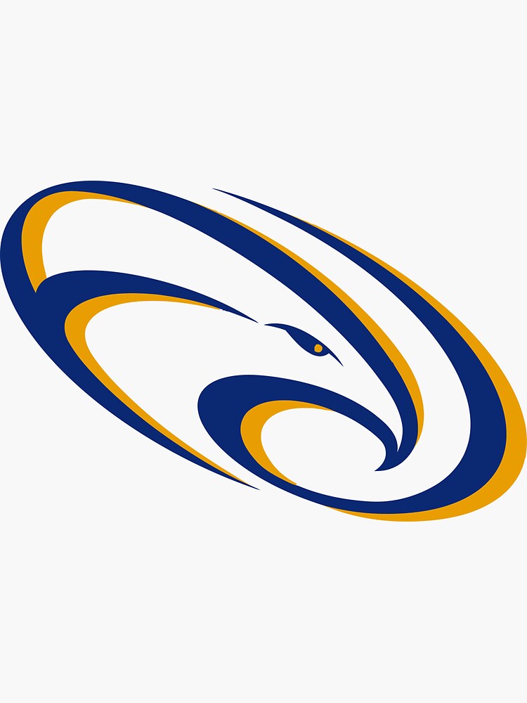 "Moncton Aigles Bleus" Sticker for Sale by jeffefrain | Redbubble