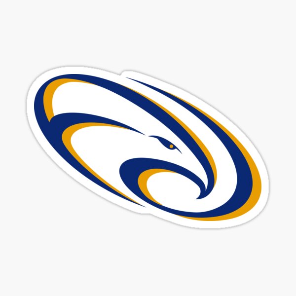 "Moncton Aigles Bleus" Sticker for Sale by jeffefrain | Redbubble