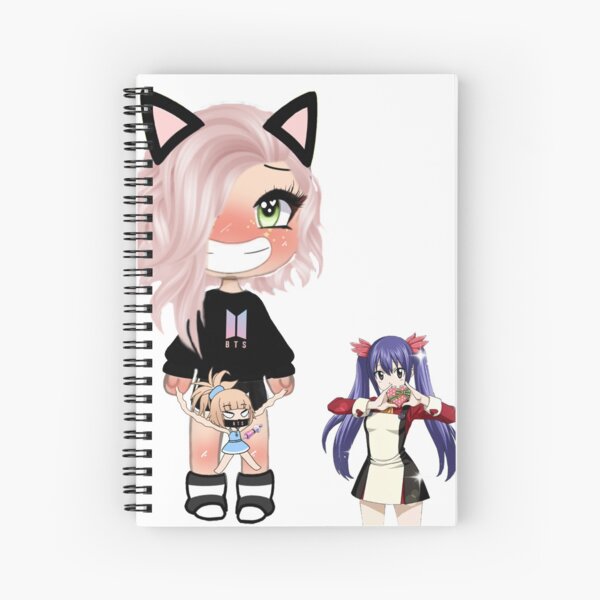 "Gacha Life Girl with Cute GLMM Gacha life series" Spiral Notebook by ...