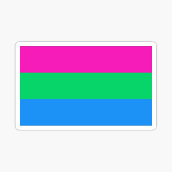 "Ply (poly-) Pride!" Sticker for Sale by pastelmemer | Redbubble