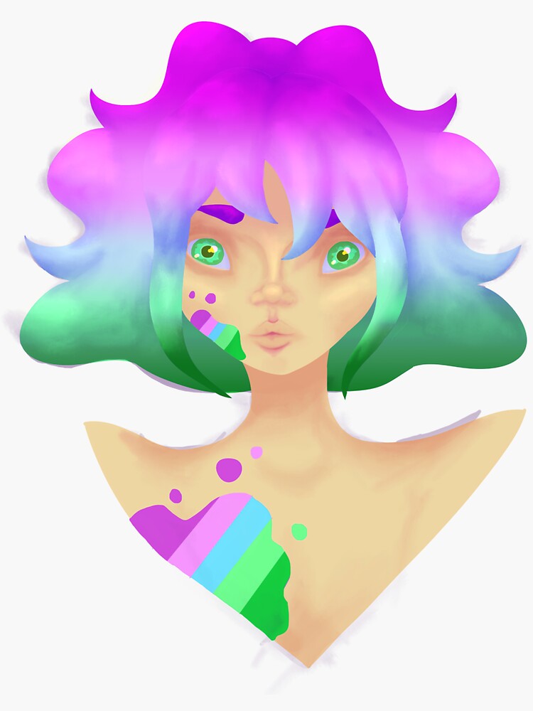 "Toric Pride Paint Splatter " Sticker for Sale by ForTheFrogWar | Redbubble