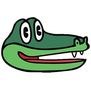 "King Gizzard and The Lizard Wizard, Lizard Head" Sticker for Sale by ...