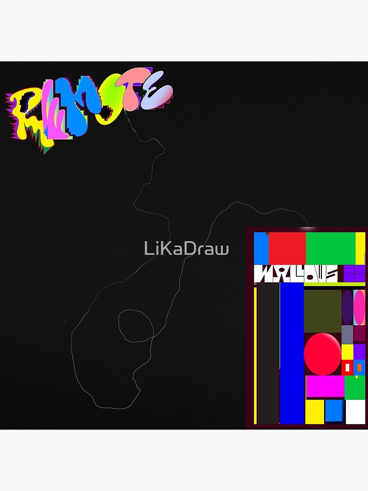 "wallows - remote" Poster for Sale by LiKaDraw | Redbubble