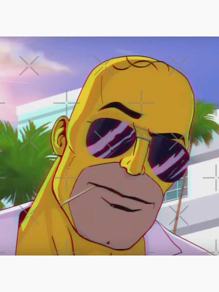 "Based Chad Homer" Poster for Sale by GranPasso | Redbubble