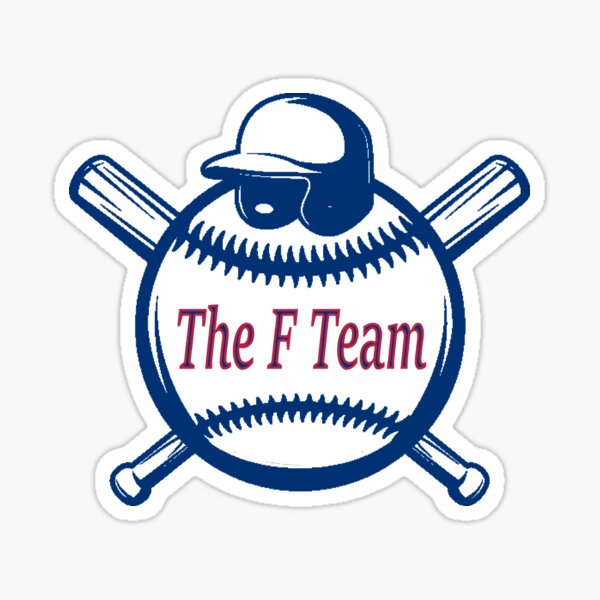 "The F Team " Sticker by Glanzmann | Redbubble